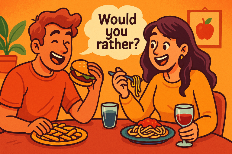 Would You Rather Questions: Food Edition – Fun for Foodies - Whizpen
